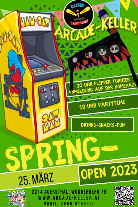Spring-Open 2023 :: Verein Flipper Rebläuse - RHHR Gameroom